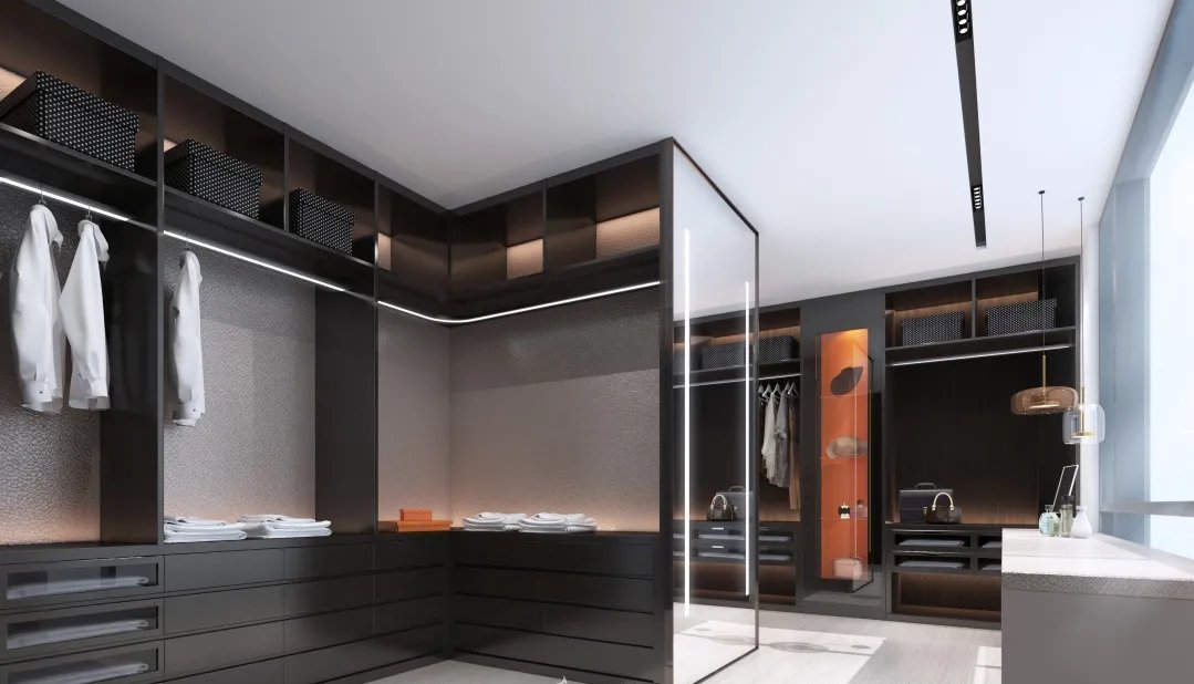 Minimalist style wardrobe of high-end - Eco-wood": WPC Enhancing ...